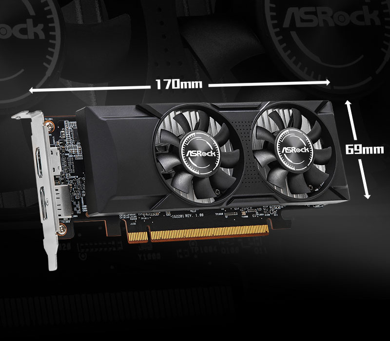 华擎科技 > AMD Radeon™ RX550 Low Profile 4GB