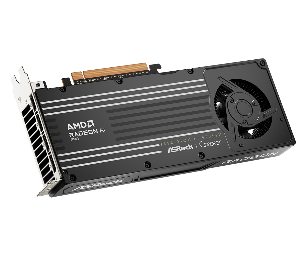 华擎科技 > AMD Radeon™ AI PRO R9700 创世者 32GB