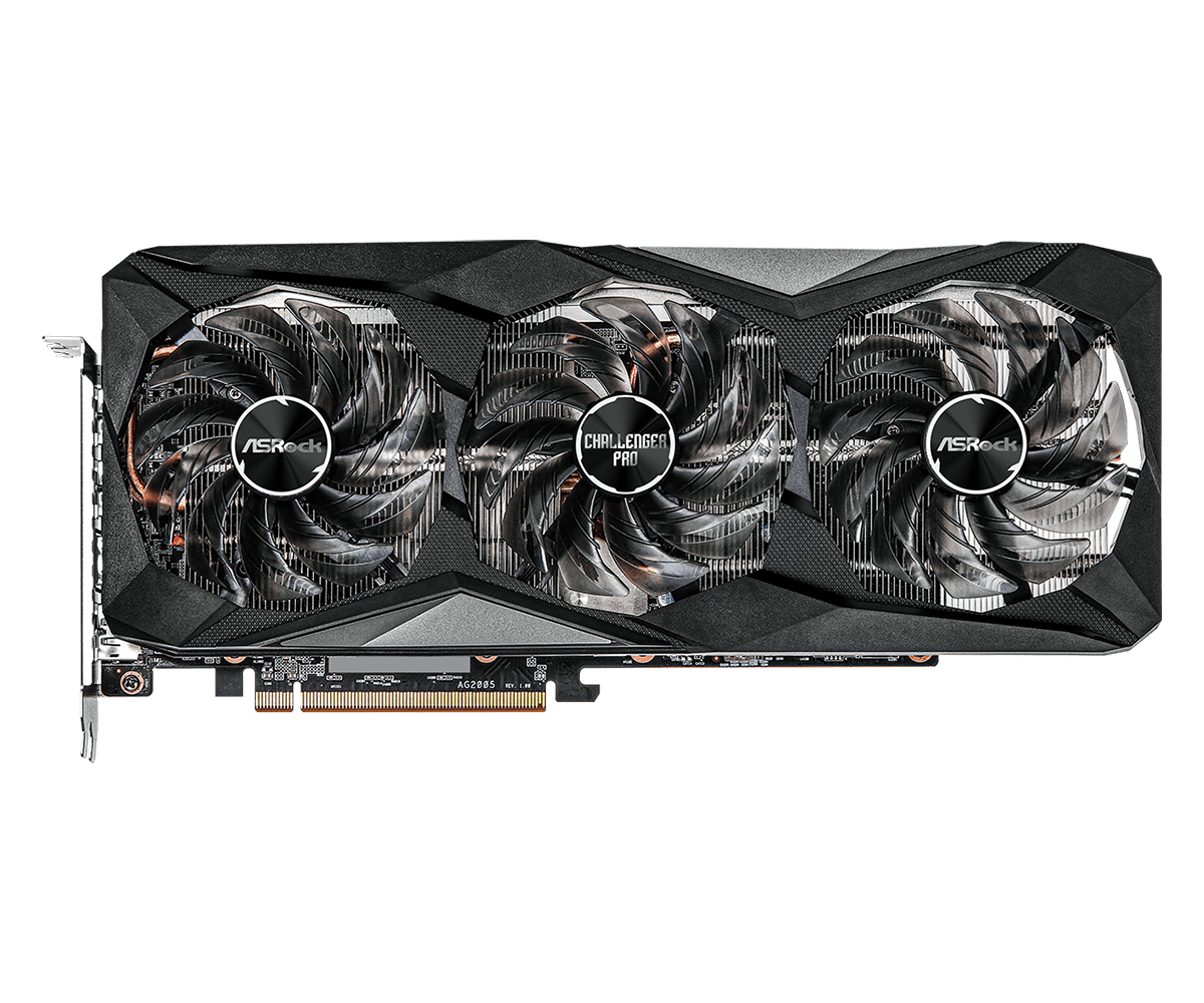 华擎科技 > AMD Radeon™ RX 6750 XT Challenger Pro 12GB OC