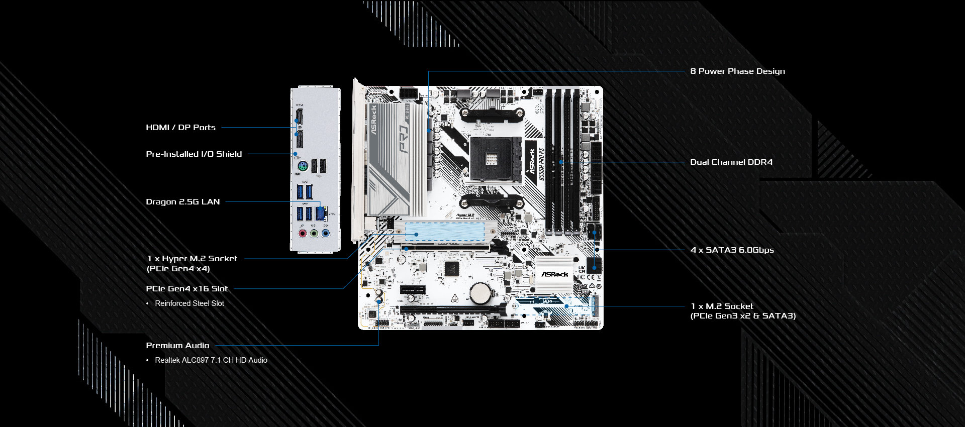 华擎科技 > B550M 匠心