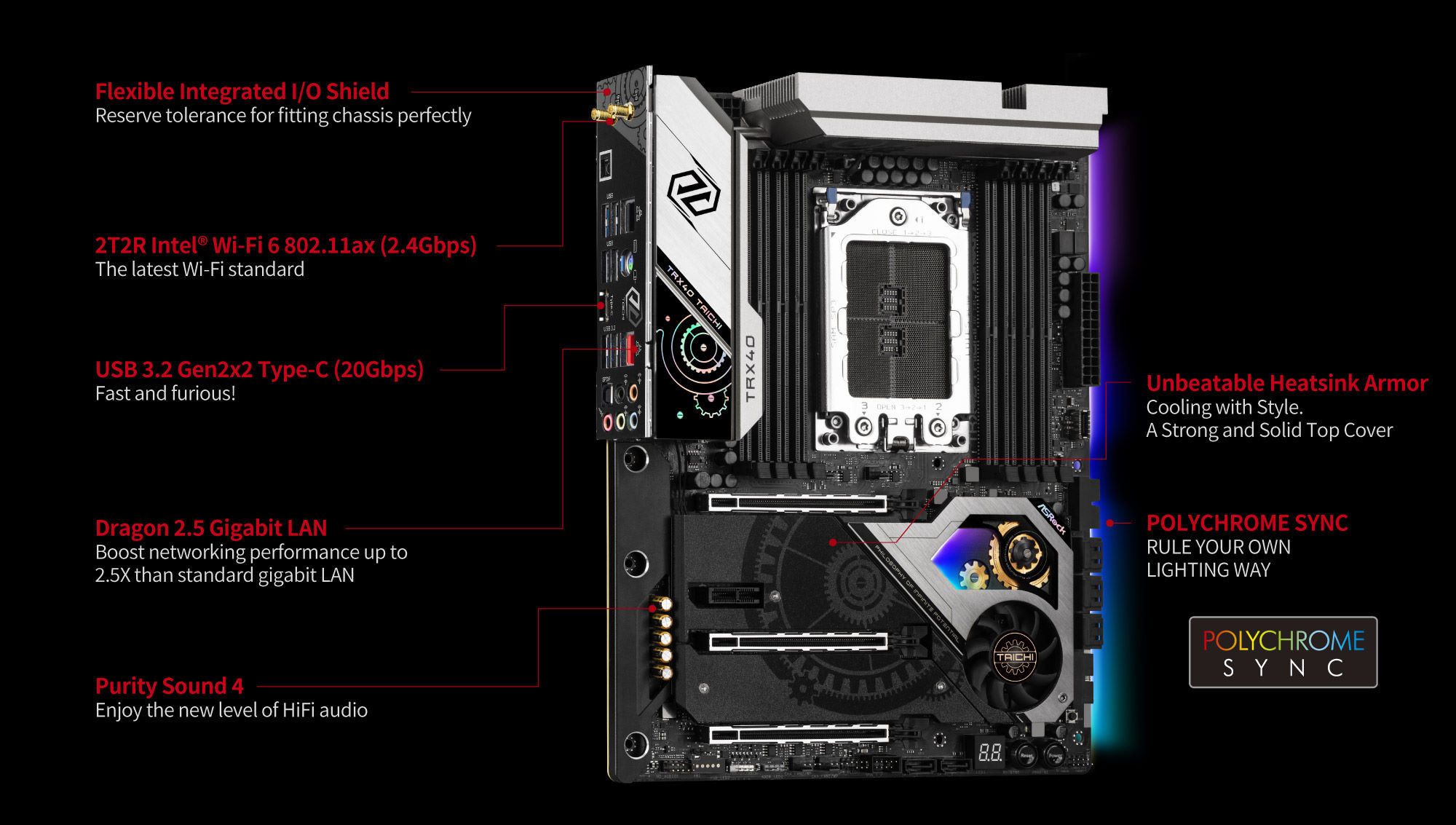 华擎科技 > TRX40 太极