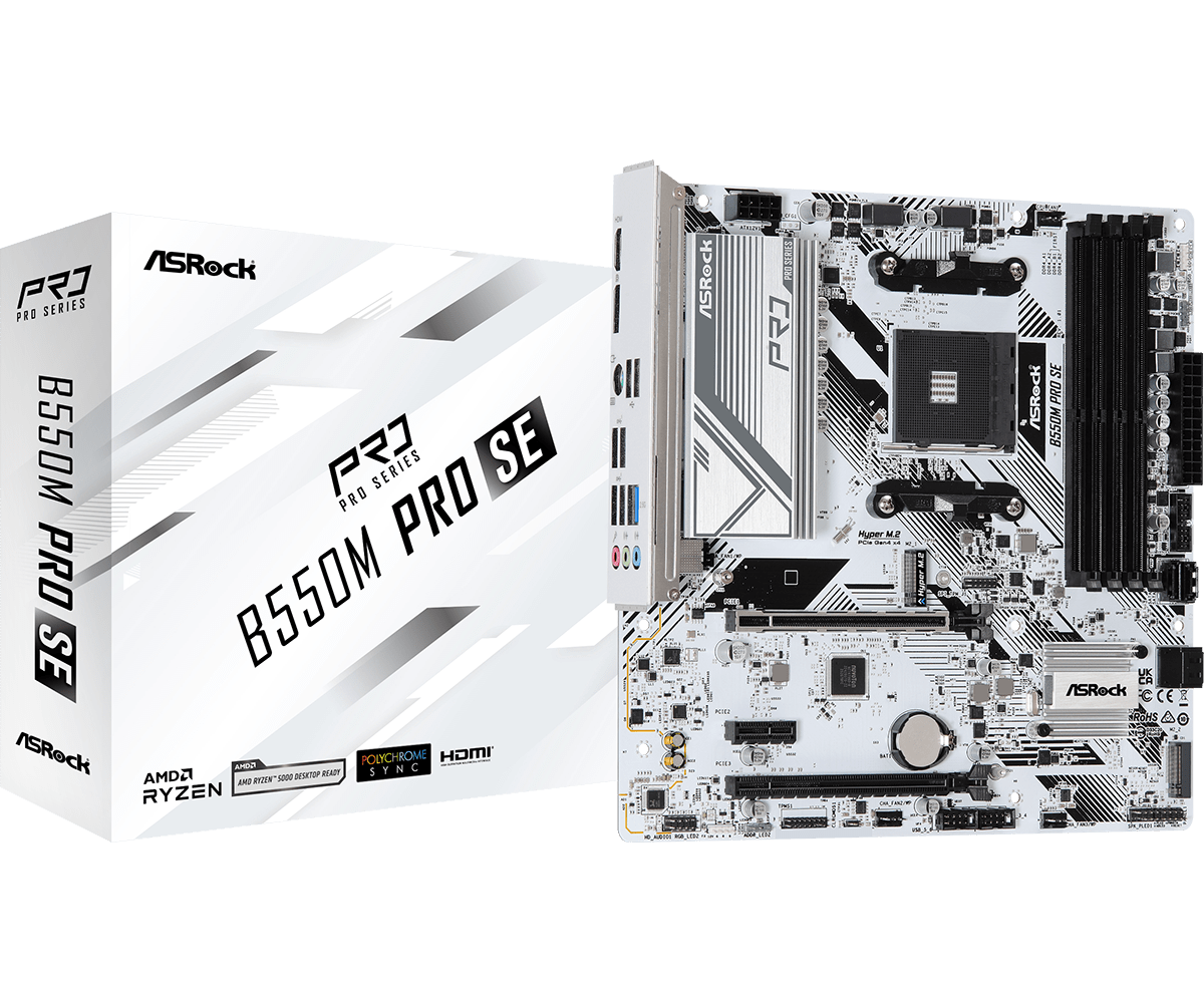 ASRock > B550M Pro SE