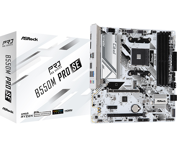 ASRock > B550M Pro SE
