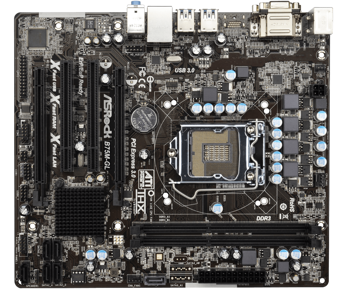 华擎科技 > B75M-GL