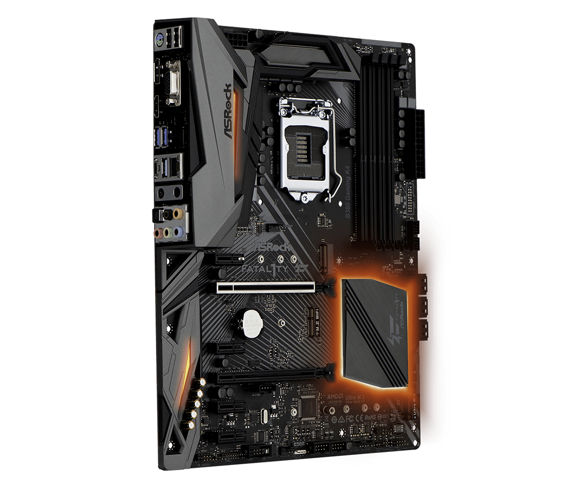 华擎科技 > 玩家至尊 B360 Gaming K4
