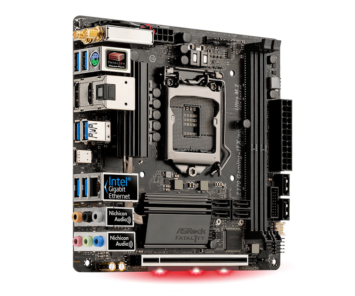 华擎科技 > 玩家至尊 Z370 Gaming-ITX/ac