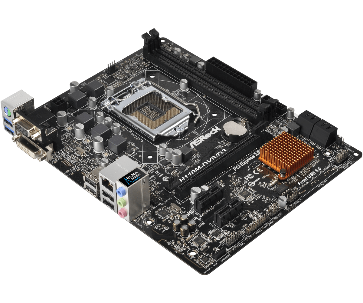 华擎科技 > H110M-DVS/D3