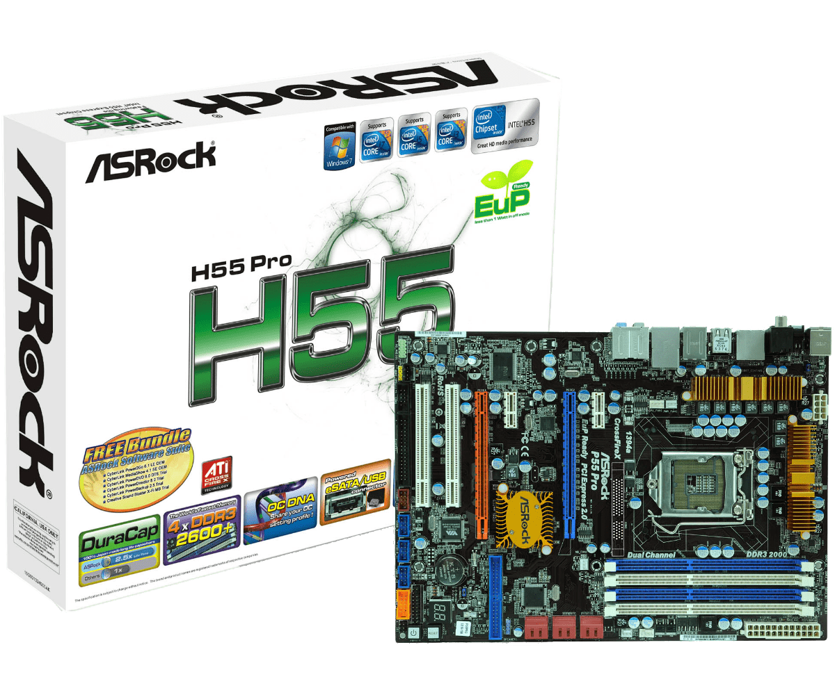 华擎科技 > H55 Pro