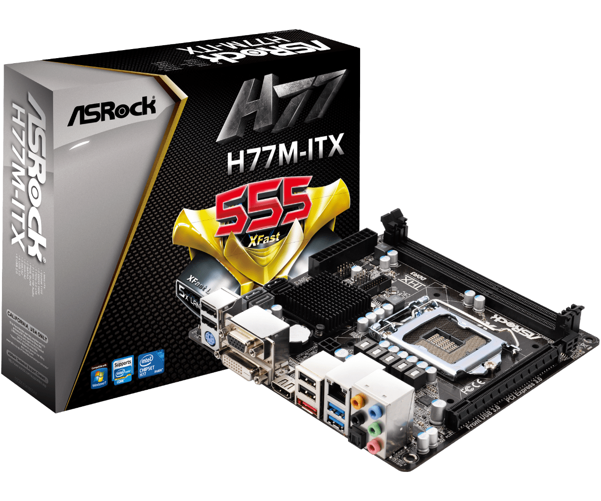 华擎科技 > H77M-ITX