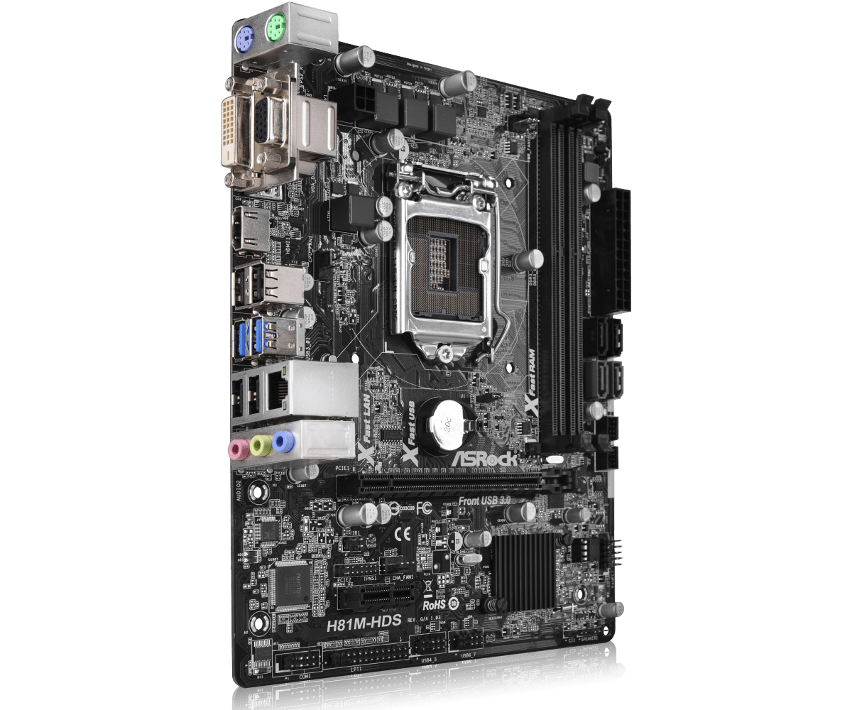 华擎科技 > H81M-HDS