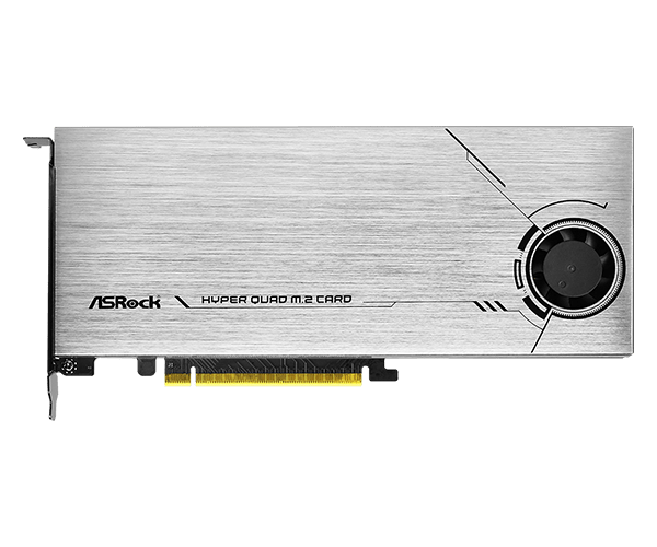 华擎科技 > HYPER QUAD M.2 CARD