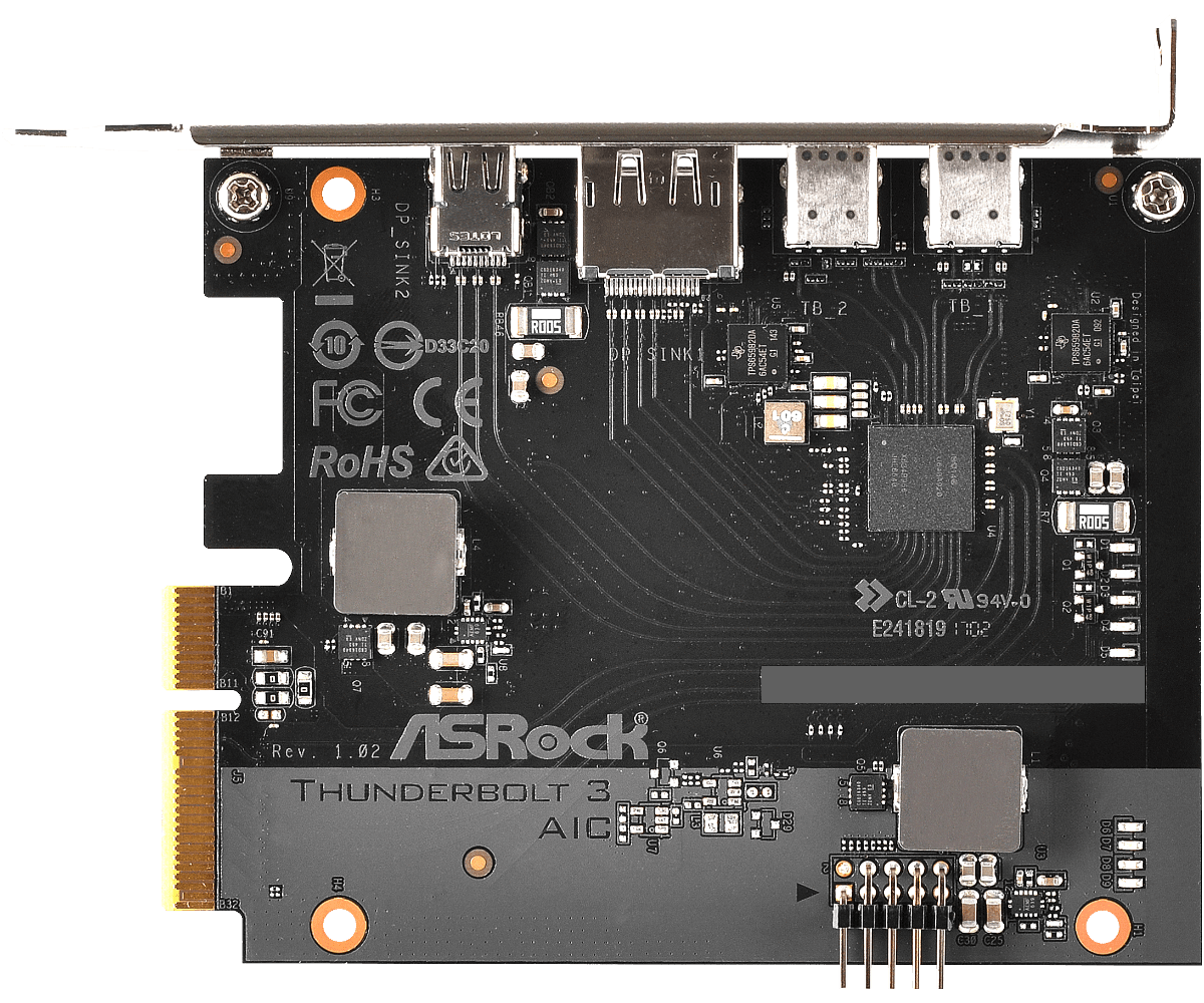 华擎科技 > Thunderbolt 3 AIC