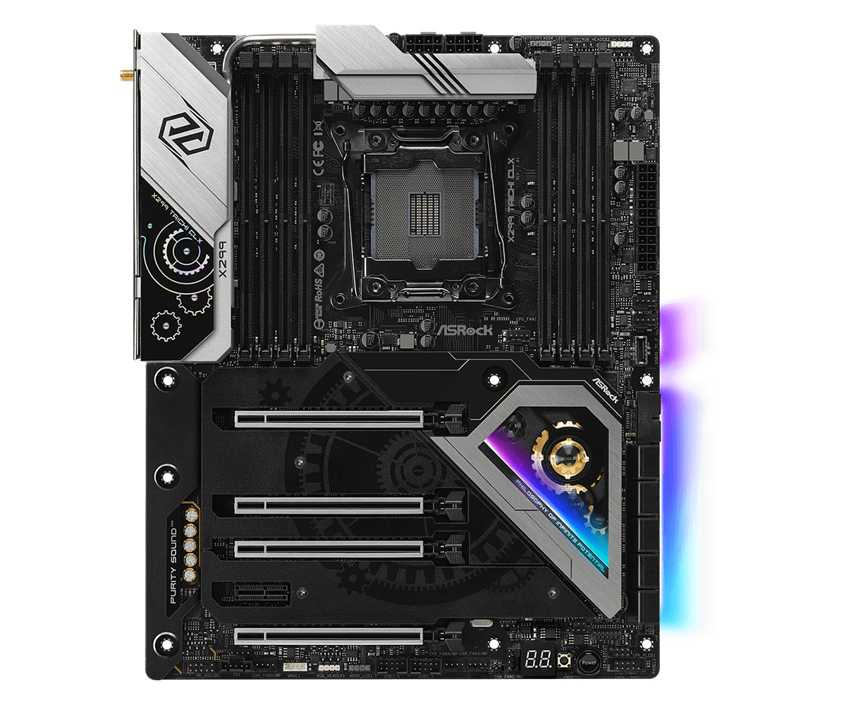 华擎科技 > X299 太极 CLX