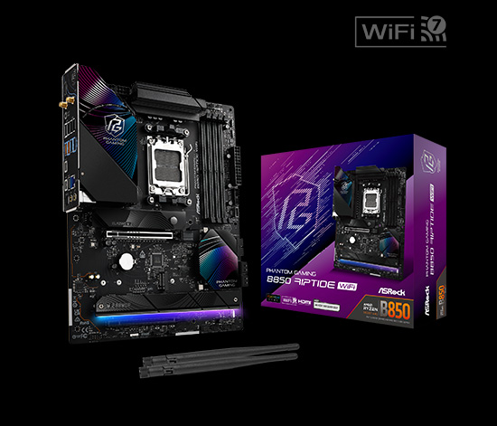 ASRock NEW AMD B850 SERIES MOTHERBOARDS
