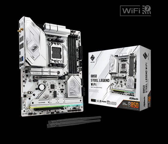 ASRock NEW AMD B850 SERIES MOTHERBOARDS