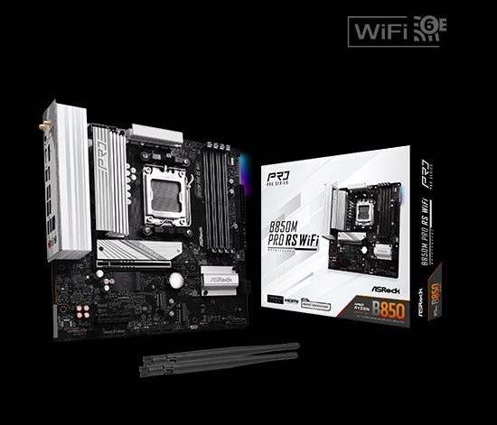 ASRock NEW AMD B850 SERIES MOTHERBOARDS
